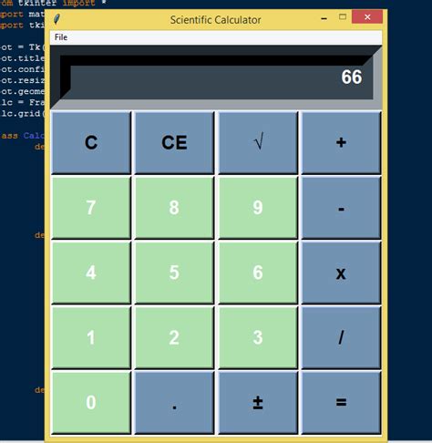 Calculator With Tkinter Gui In Python With Source Code