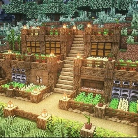 Pin On Minecraft Minecraft Houses Minecraft Farm Minecraft Architecture
