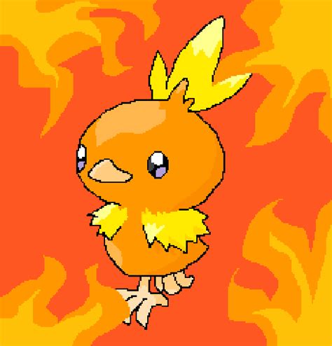 Torchic Sprite Torchic Overworld Sprite Kandi Pattern