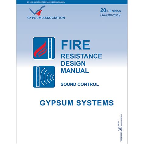Ga 600 Gypsum Association