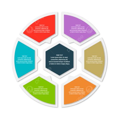 7 Circle Infographic Vector Art Png Infographic Template With 7 Pieces