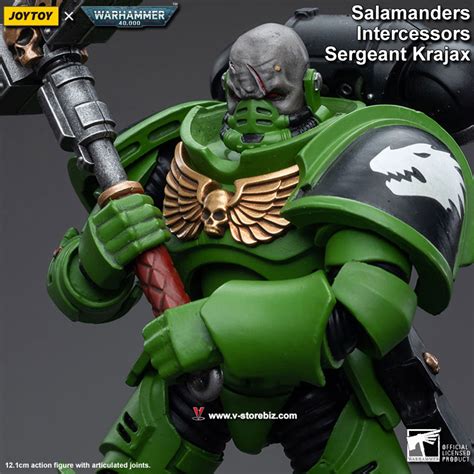 Joytoy Warhammer 40k Salamanders Assault Intercessors Sergeant Krajax V Store Collectibles