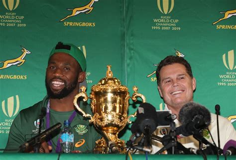 Cute Springboks Icon Rassie Erasmus Message To His Mom