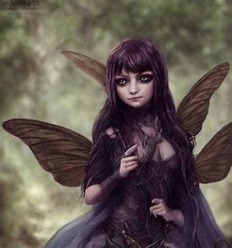Portrait Pixie Fairy Dnd Cute Young Insect Win