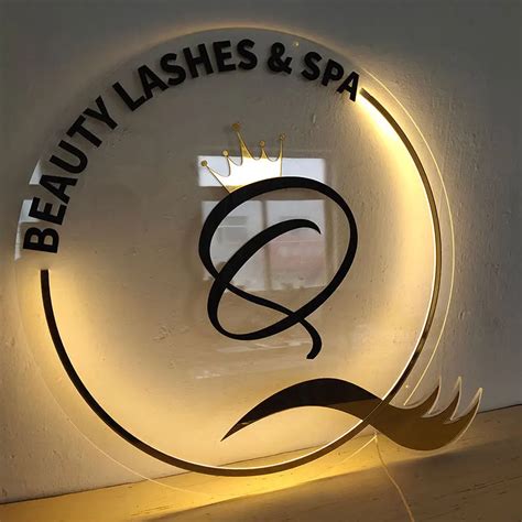 Glass Panels Company Logo Plexiglass Custom 3d Letters