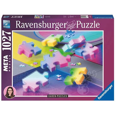 Ravensburger Karen Puzzle: Gradient Cascade Puzzle 1027pcs - Puzzles Canada