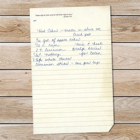 Hot Cider Recipe To Warm Your Heart