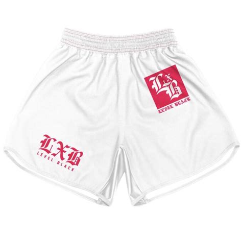 Pink Python White Training Shorts Lxb