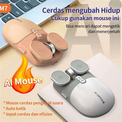 Jual Art O4e Miclink Mouse Ai Cerdas Pengenal Suaram7 Rechargeable
