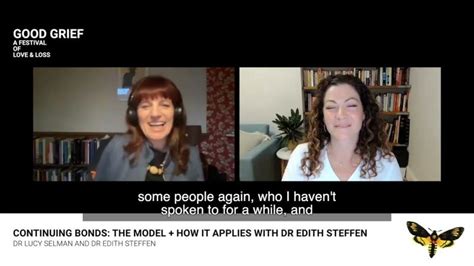 Edith Maria Steffen On Linkedin Continuing Bonds The Model How It Applies With Dr Edith Steffen