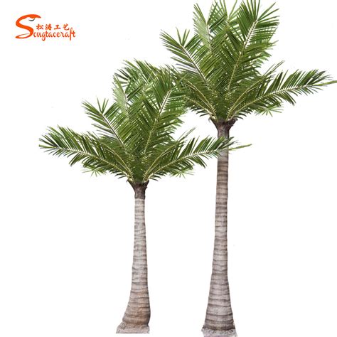 Evergreen Tropical Artificial Giant Outdoor Decorative King Coconut