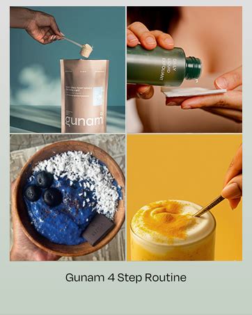 Gunam Blue Spirulina Powder 60 Servings Superfood Powder With