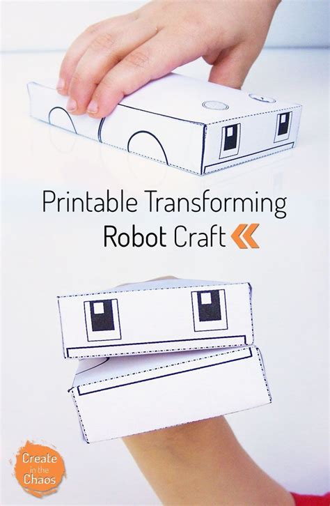 Printable Robot Craft