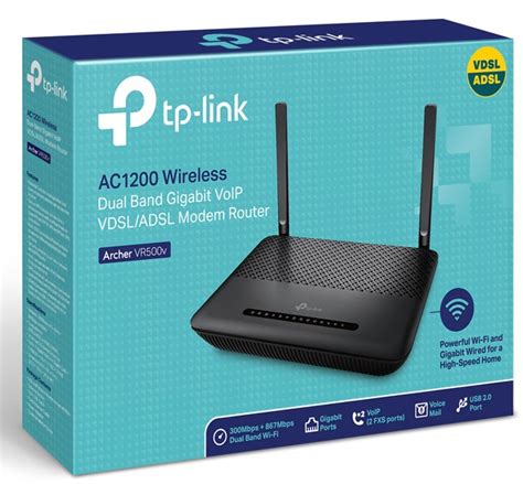 Tp Link Archer Vr V Ac Wireless Gigabit Voip Vdsl Adsl Modem Router Nbn Pclive Computer