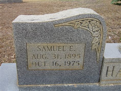 Samuel Edison Hatcher 1895 1975 Monumento Find A Grave