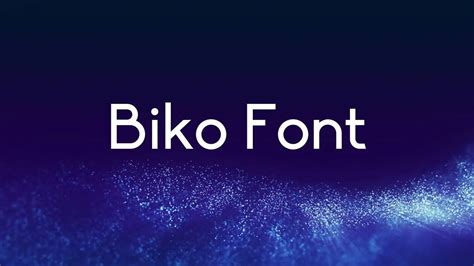 Biko Font Free Download