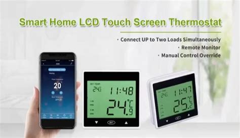 Touch Screen Thermostat China Control Switch And Tempeature Switch