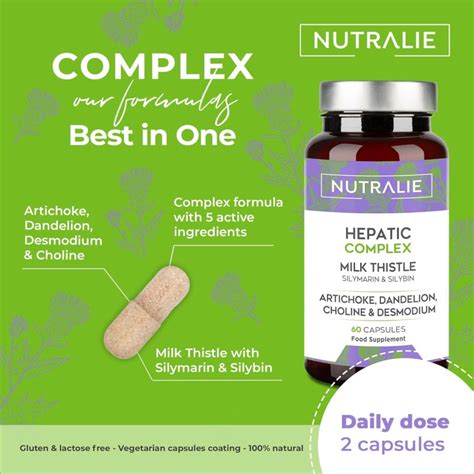 Nutralie Hepatic Complex 60 Cápsulas