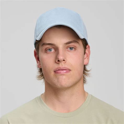 Plain Soft Jacquard Texture 5 Panel Cap Blank Clothing Australia