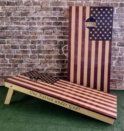Non Traditional Flag Cornhole Boards General Finishes Design Center