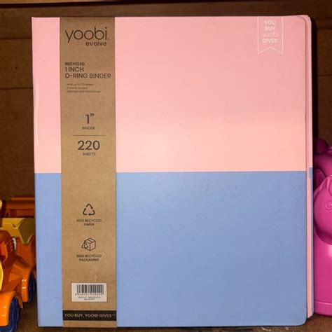Yoobi Office Yoobi Inch Dring Binders Poshmark
