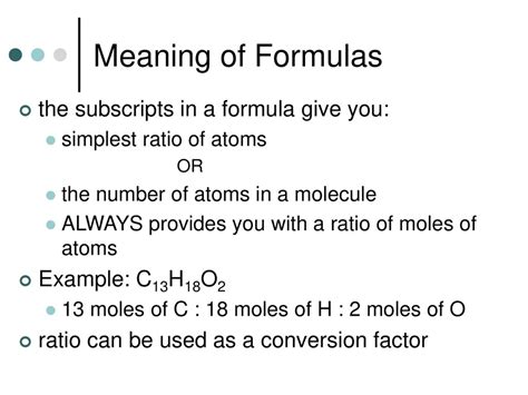 ch 7 chemical formulas and compounds ppt download