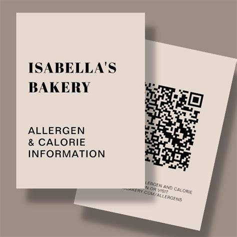 Browse Allergens Themed Business Cards Card Bee