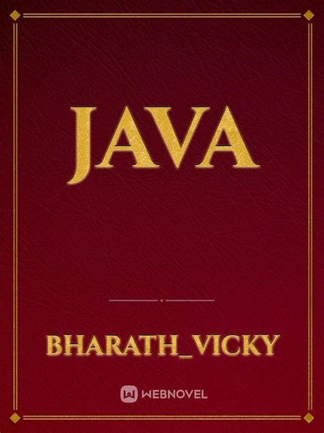 Java Novel Read Free Webnovel