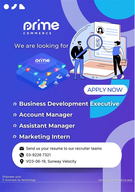 Nisa N On Linkedin Prime Commerce Is Hiring In Kuala Lumpur📍 Join Our