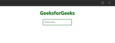 React OnKeyDown Event GeeksforGeeks
