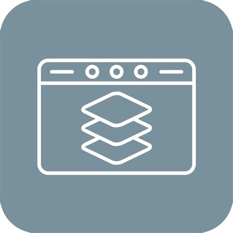 Hình ảnh Vector Biểu Tượng Nhà Phát Triển Full Stack Có Thể được Sử Dụng Cho Ux Và Ui Vectơ