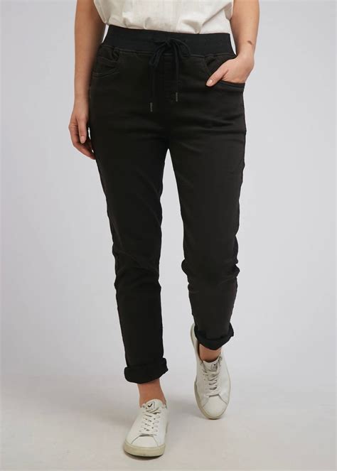 Sylvia Jogger ~ Black Bella Lou The Store