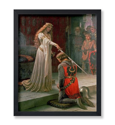 Buy Master The Accolade Accolade Ceremony Print Medieval Art Queen Art Knight Art