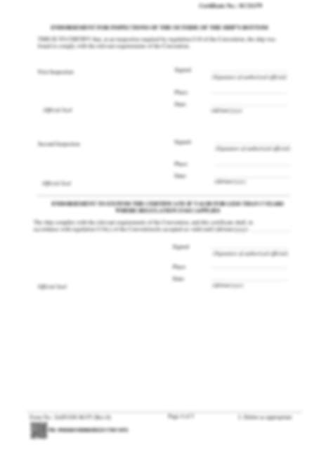 Solution Cargo Ship Safety Construction Certificate Studypool