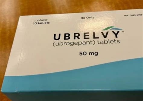 Ubrelvy Ubrogepant 50mg Tablets At ₹ 6500box Sambhal Id