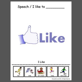 Speech I Like To