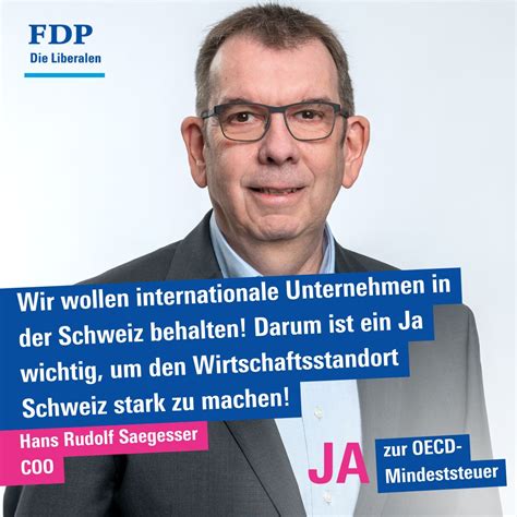 Hans Rudolf Saegesser Auf Linkedin Fdp