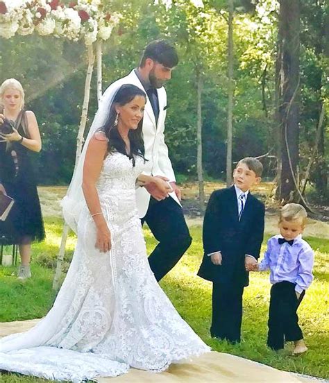 Photos Teen Moms Jenelle Evans Marries David Eason A Day After