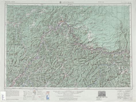 Manchuria Ams Topographic Maps Perry Castañeda Map Collection Ut