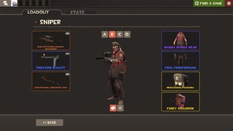 My Winter Sniper Loadout Tf2