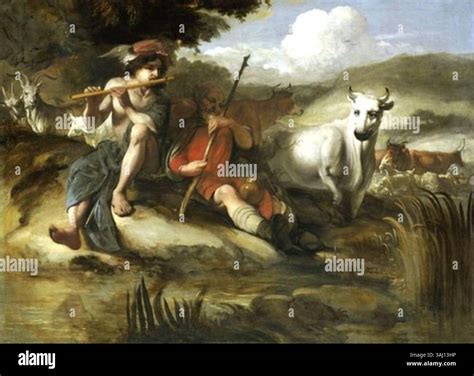 Barent Fabritiuss 1662 Painting Mercurius Argus And Io Depicts The