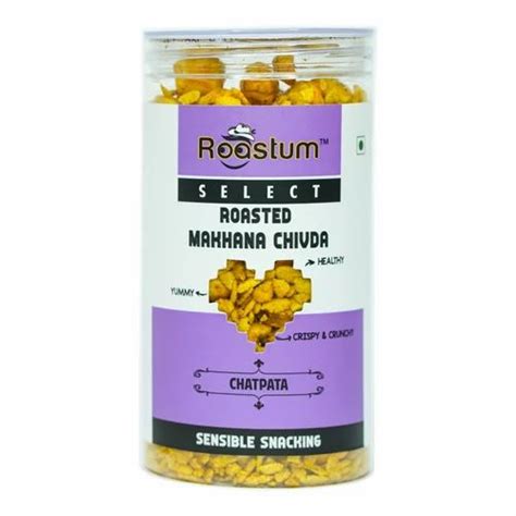 Roasted Makhana Chidva Chatpata 160g Gluten Free No Preservatives At ₹ 130 Piece Roasted