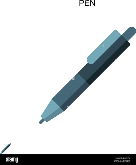 Pen Simple Vector Icon Illustration Symbol Design Template For Web Mobile Ui Element Stock