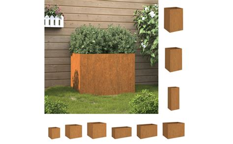 Vidaxl Planter Growing Box Container Patio Outdoor Flower Plant Pot