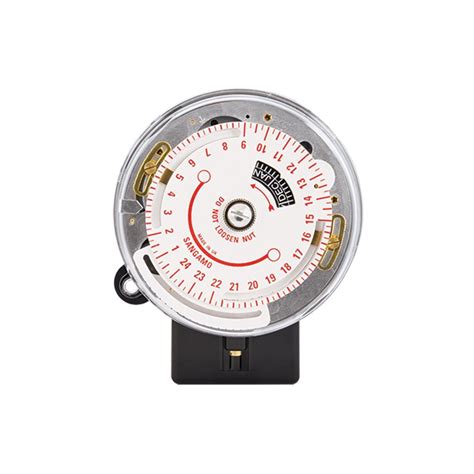 Sangamo Q550 13 Single Pole 24 Hour Solar Round Pattern Timeswitch With 1 On 1 Off Operation