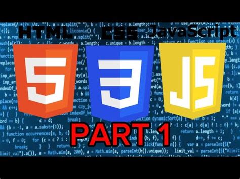 HTML, CSS, JAVASCRIPT, COURSE from JOHNS HOPKINS UNIVERSITY. - YouTube