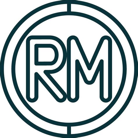 Malaysian Ringgit Symbol Icon Element For Design Graphic 55341853