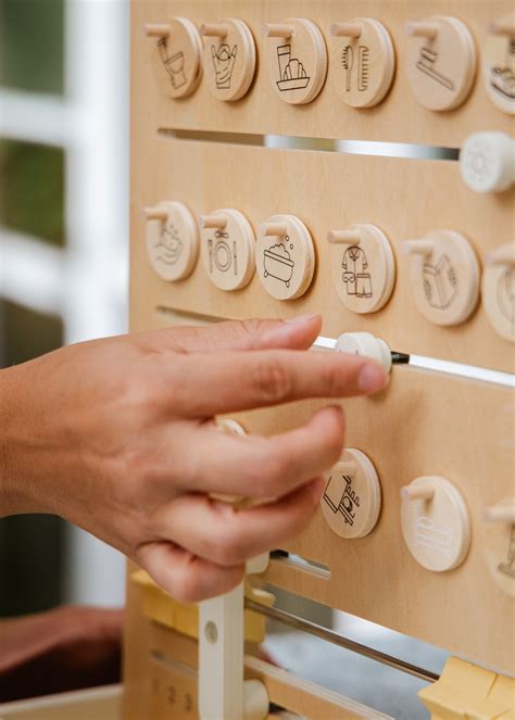 Coco Village Wooden Routine Tasks And Rewards Board