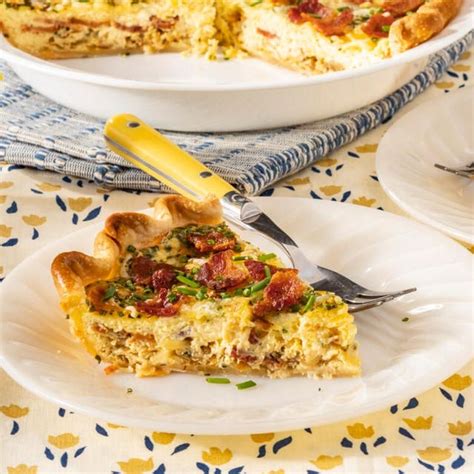 Bacon Quiche Lorraine Recipe