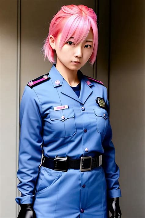 Dopamine Girl An Ultra Realistic Photograph Of Female Prison Guard